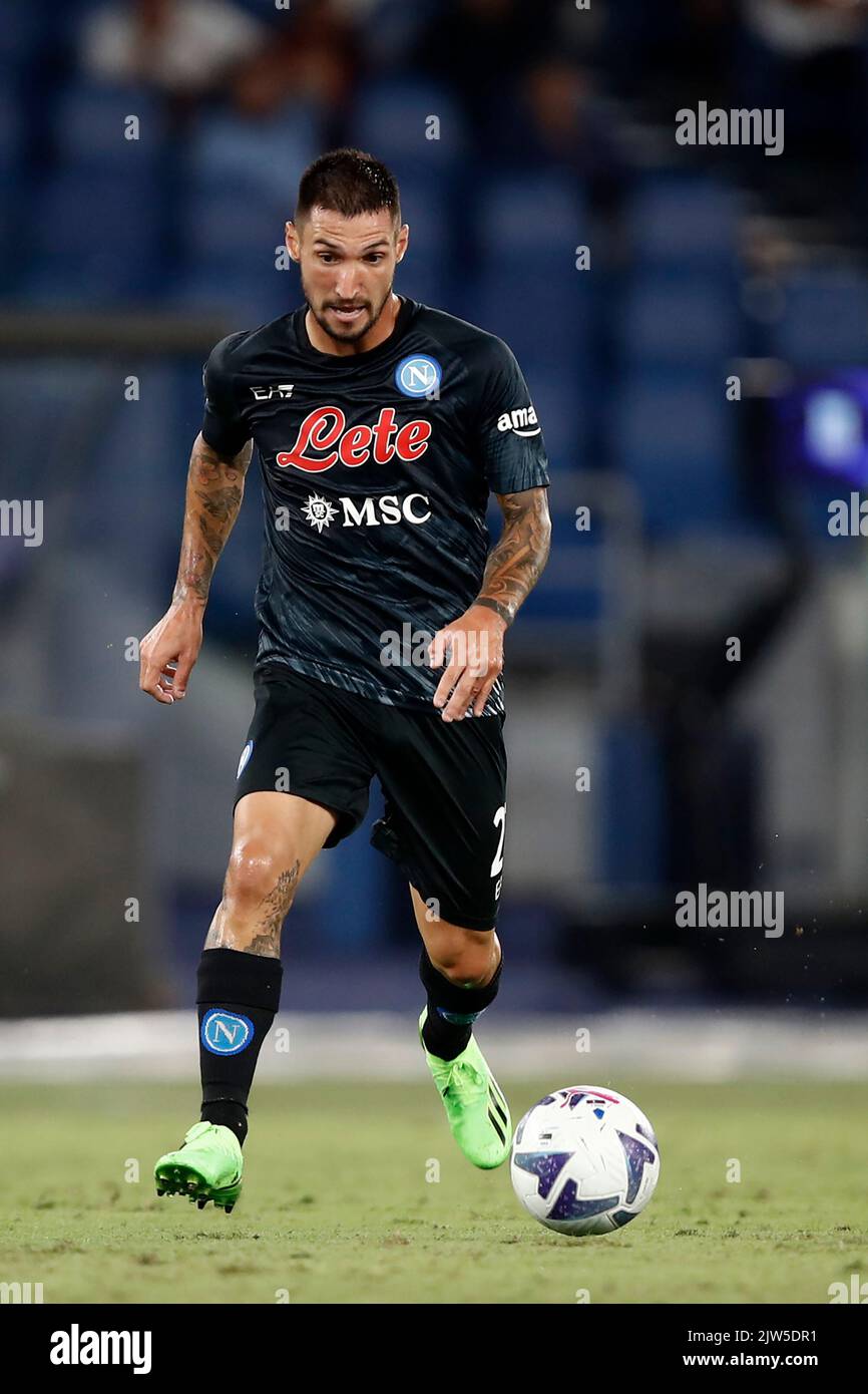 Rome, Italy. 3rd Sep, 2022. Matteo Politano, of Napoli, in action ...