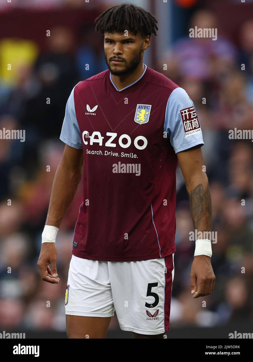 Birmingham, England, 3rd September 2022. Tyrone Mings of Aston Villa ...