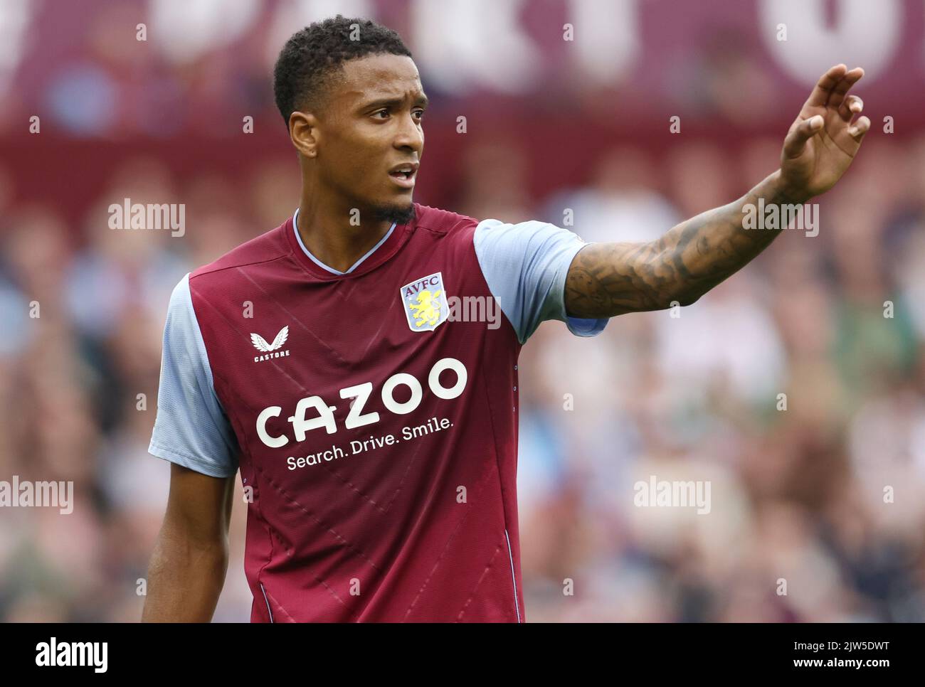 Birmingham, England, 3rd September 2022. Ezri Konsa of Aston Villa ...