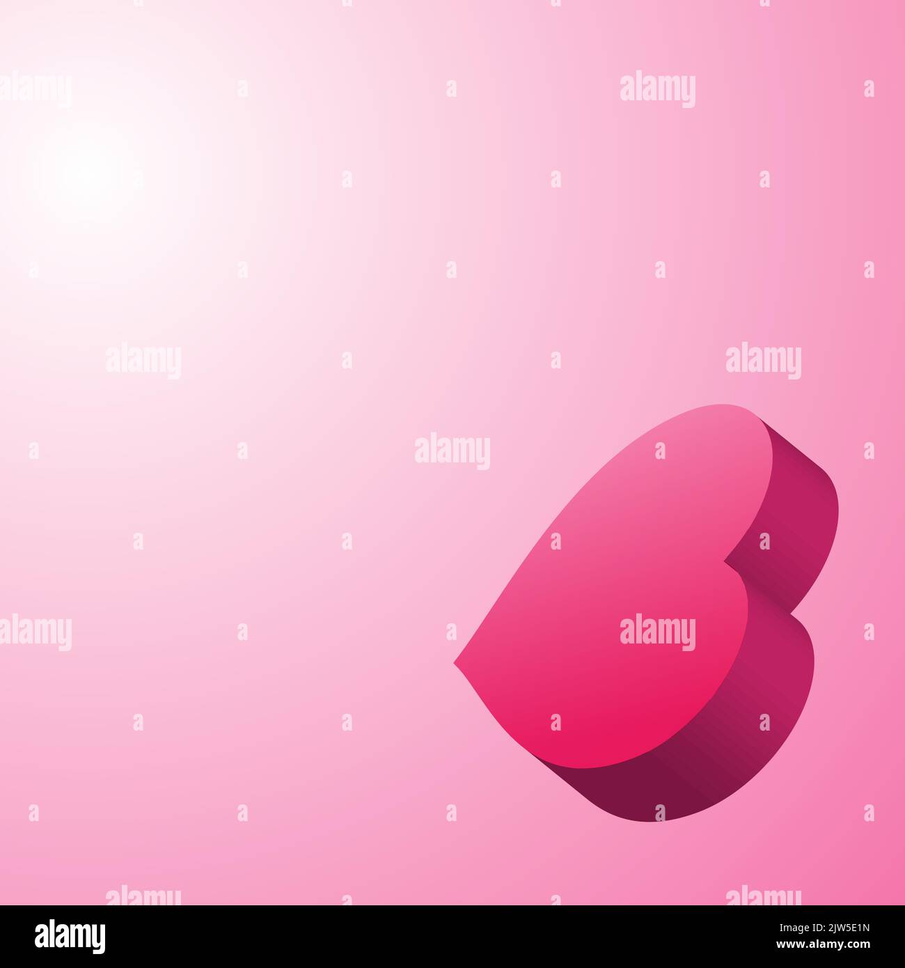 Hearts vector icon collection. Valentine's day romance symbols Stock ...