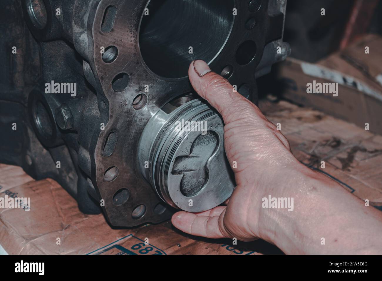 Motor mechanic work hi-res stock photography and images - Alamy