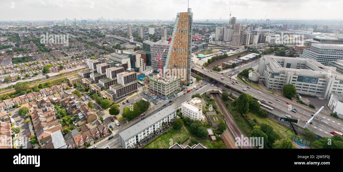 Wood Lane, White City, West London Stock Photo - Alamy