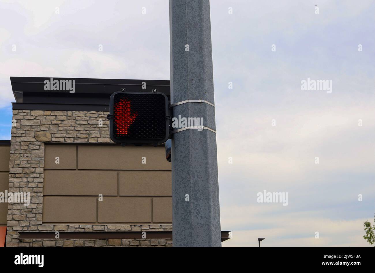 Intersection stop sign crosswalk hi-res stock photography and images ...