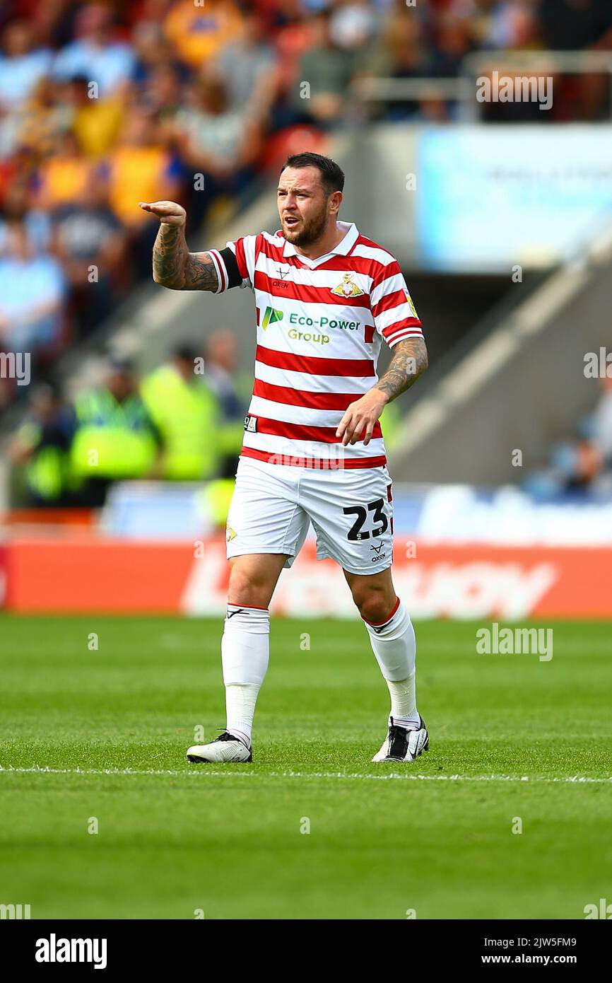 Eco - Power Stadium, Doncaster, England - 3rd September 2022 Lee Tomlin ...