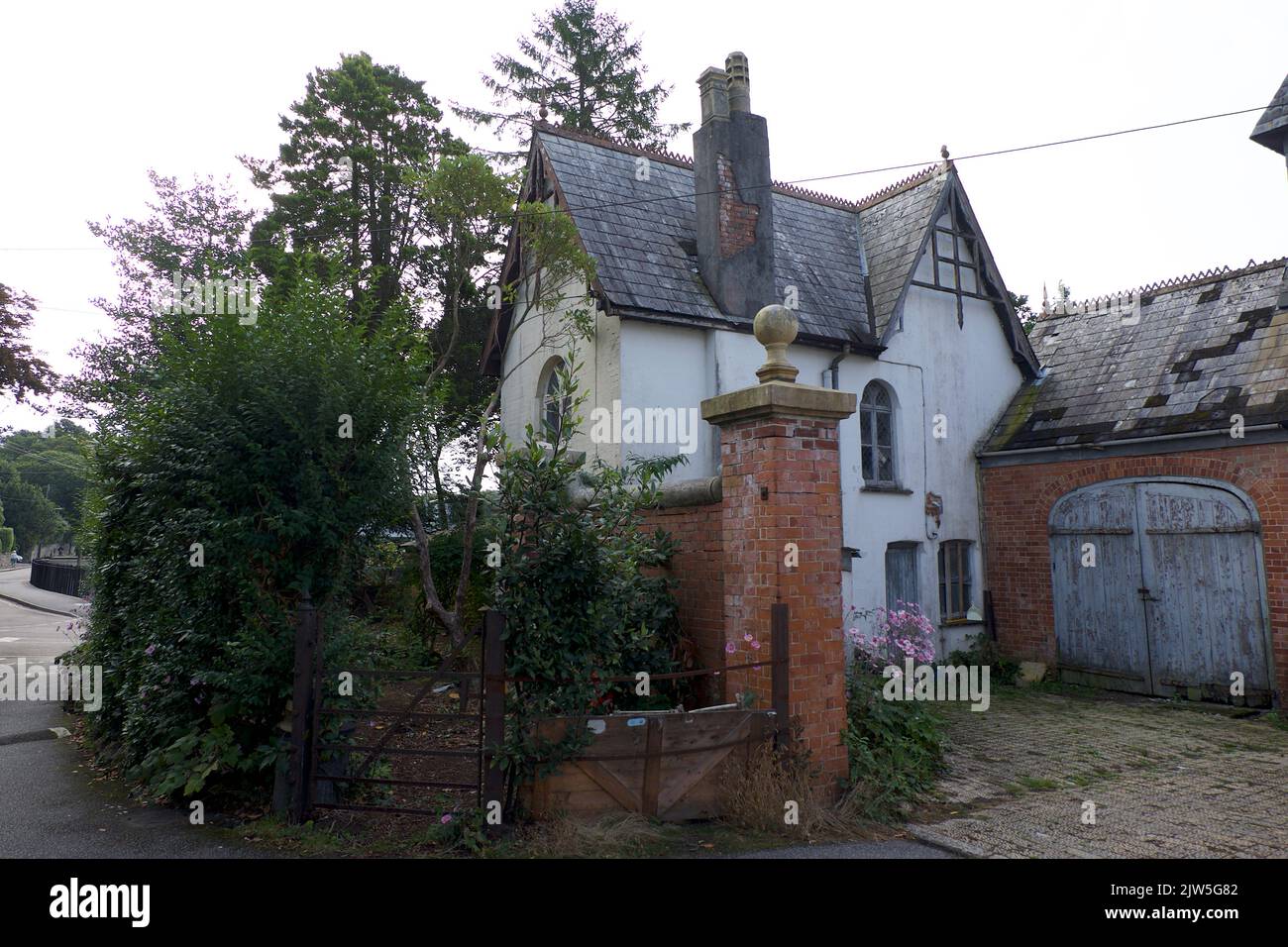 St Austell Cornwall England 09 02 2022 The village started to grow in ...