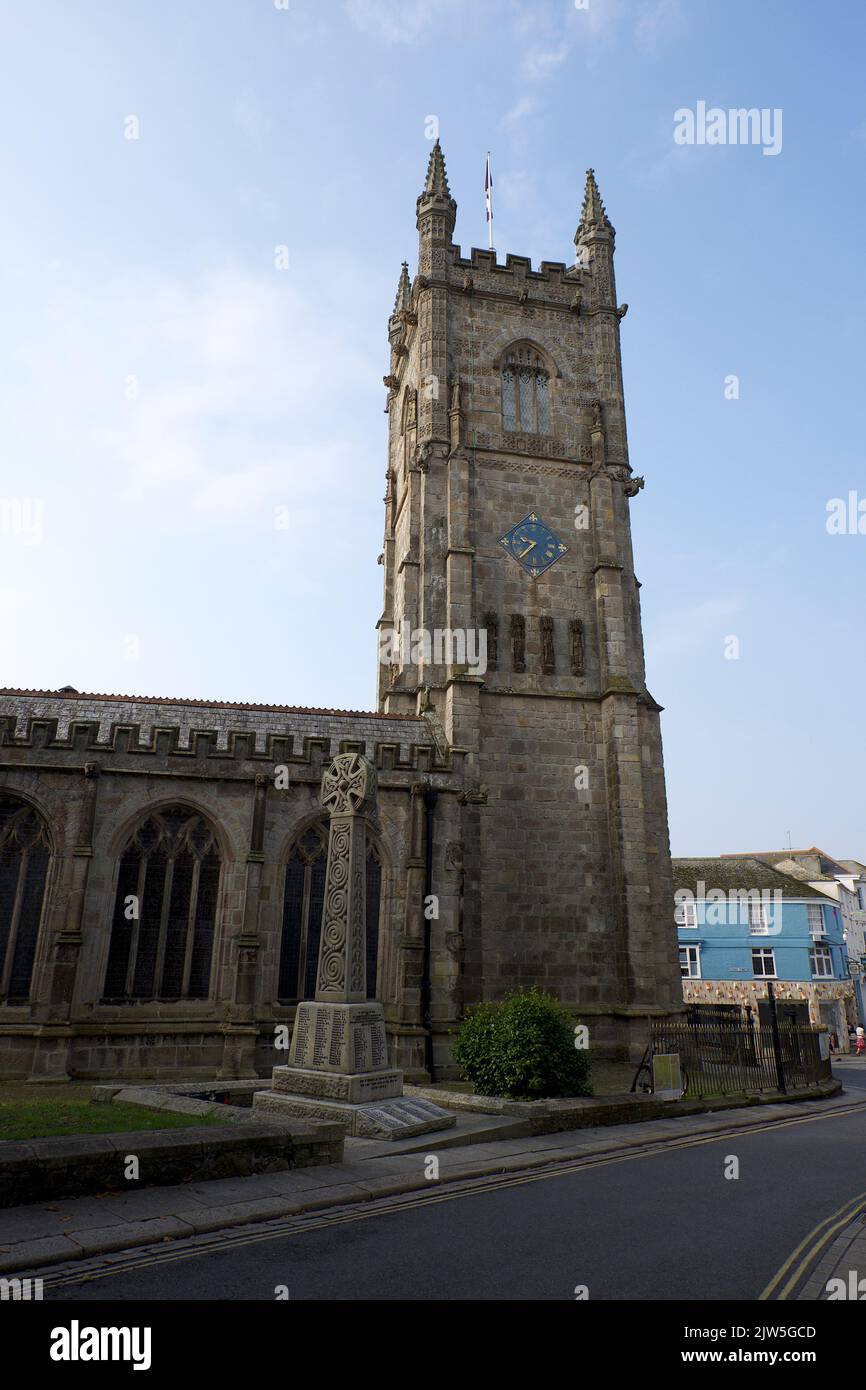St Austell Cornwall England 09 02 2022 The village started to grow in ...