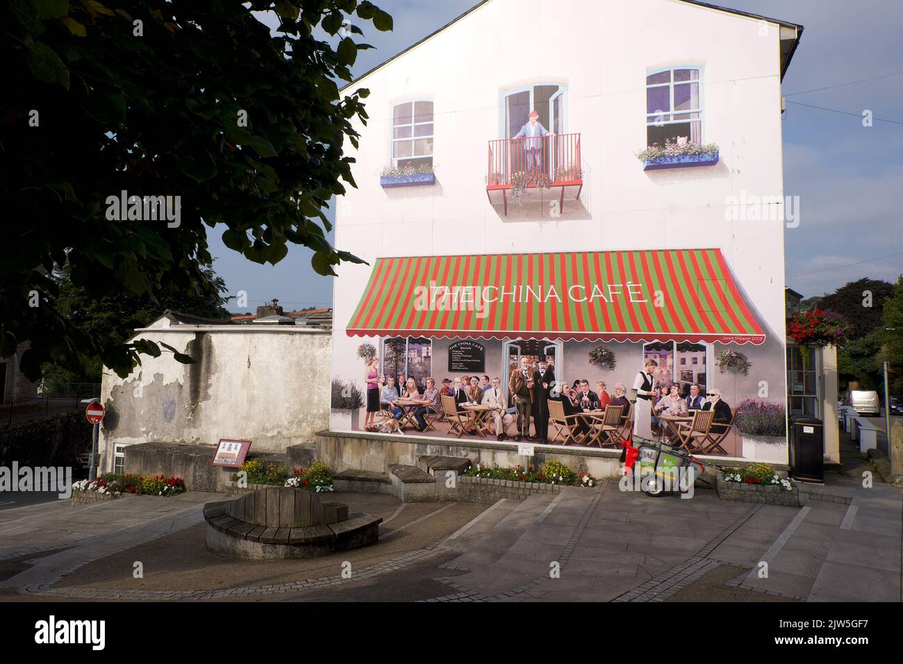 St Austell Cornwall England 09 02 2022 The village started to grow in ...
