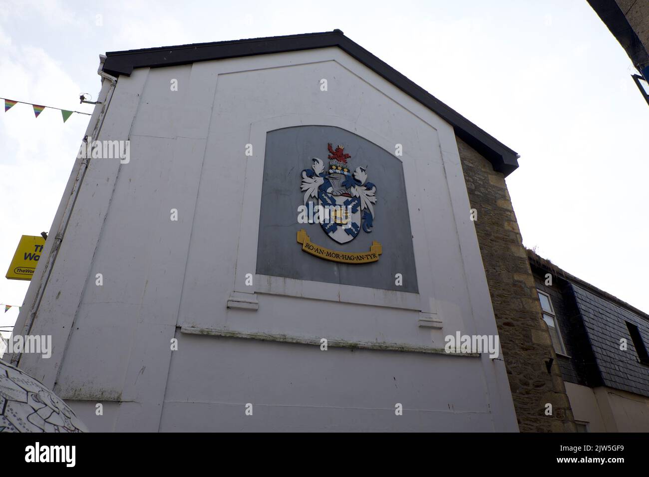 St Austell Cornwall England 09 02 2022 The village started to grow in ...