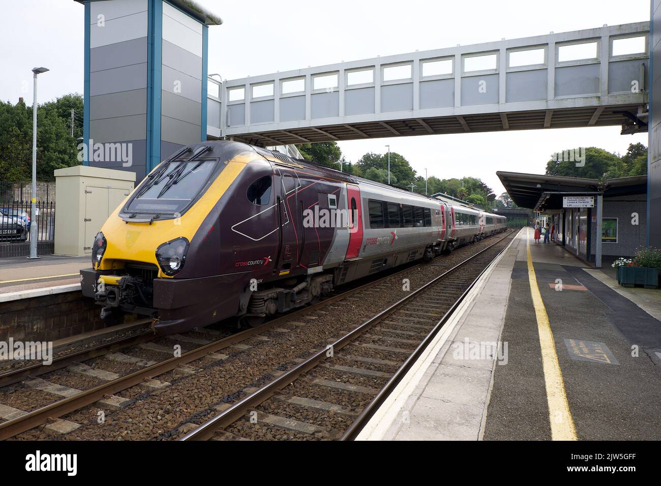 St Austell Cornwall England 09 02 2022 The village started to grow in ...