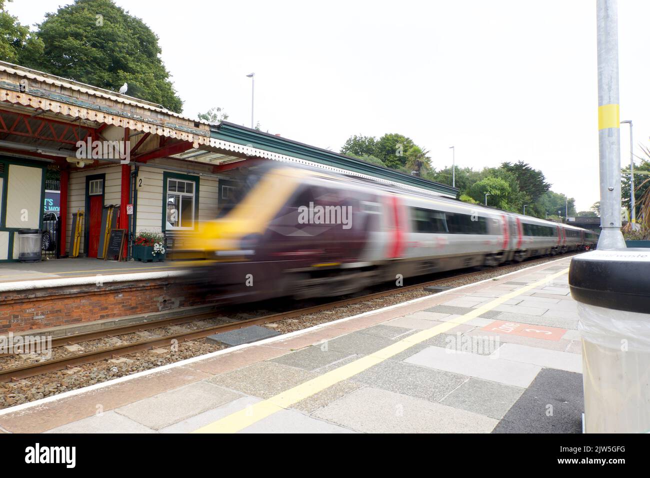 St Austell Cornwall England 09 02 2022 The village started to grow in ...
