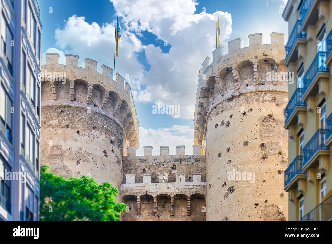 Quart Towers In Valencia, Spain, 2022 Stock Photo - Alamy
