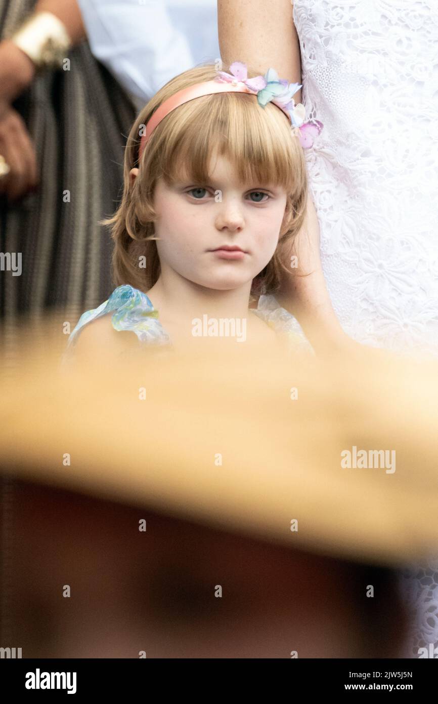 Princess Gabriella of Monaco attends the Monaco annual picnic, on ...