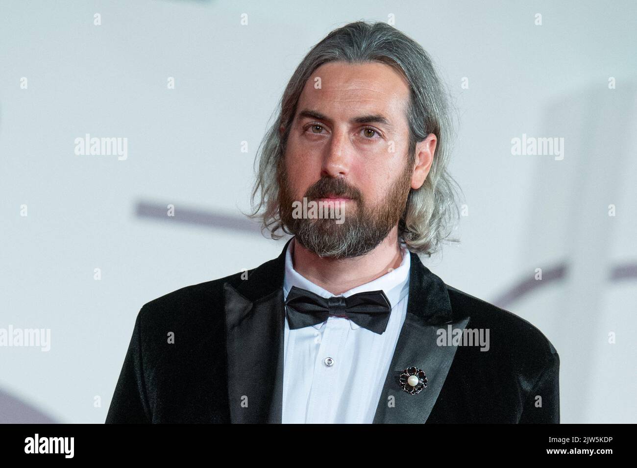 Ti West arriving at the Pearl Premiere during the 79th Venice International Film Festival ...