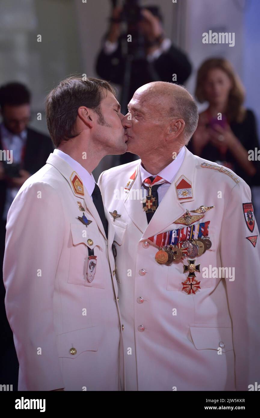 Venice, Italy. 03rd Sep, 2022. VENICE, ITALY - SEPTEMBER 03:Mario Falak ...