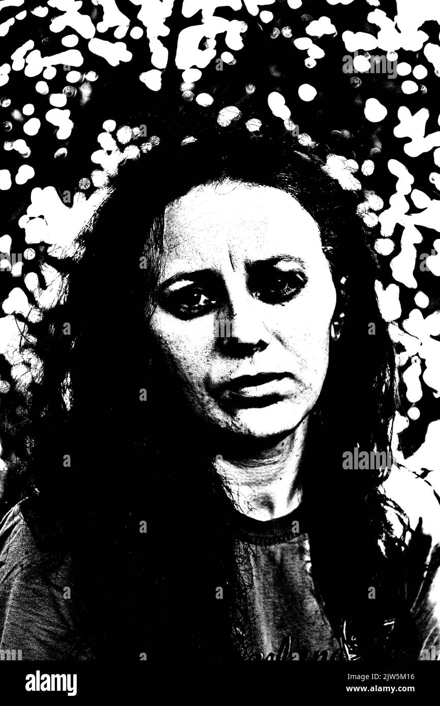 Beautiful people beauty Black and White Stock Photos & Images - Alamy