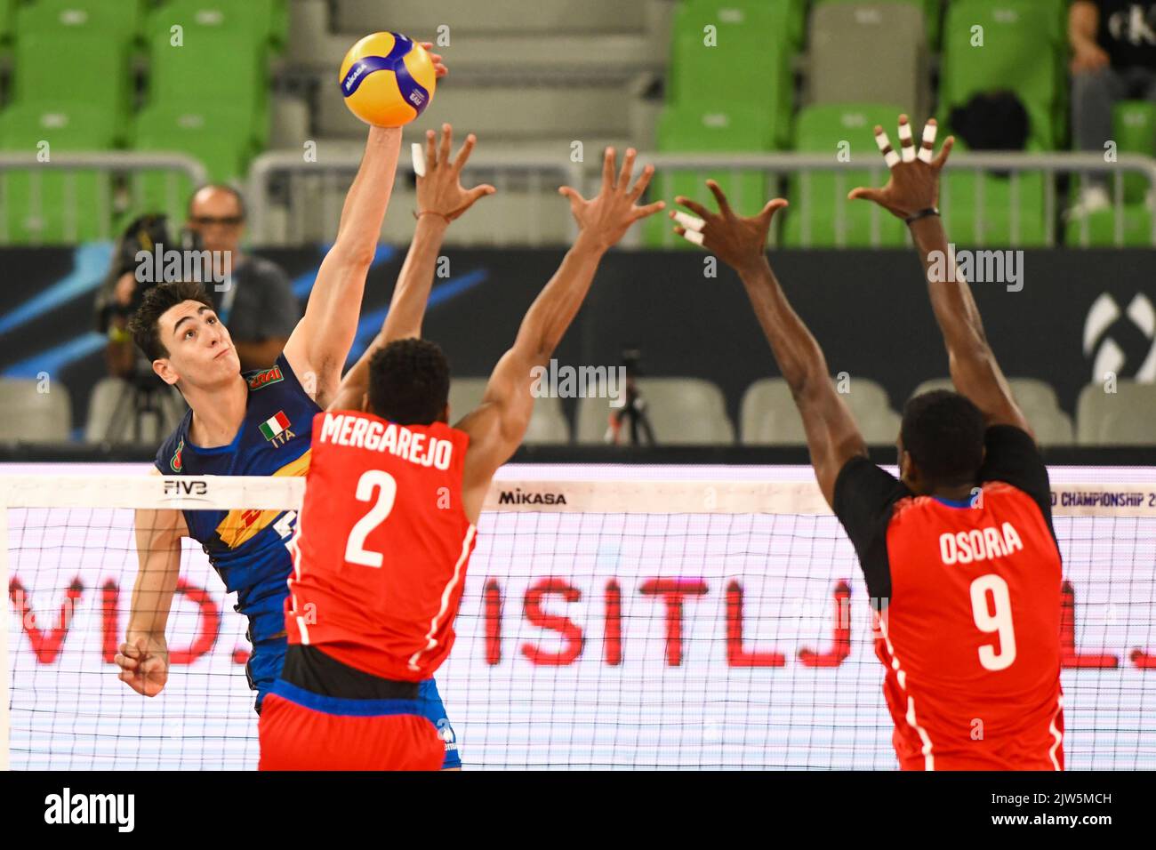 Alessandro Michieletto (Italy); Livan Osoria, Osniel Melgarejo (Cuba ...