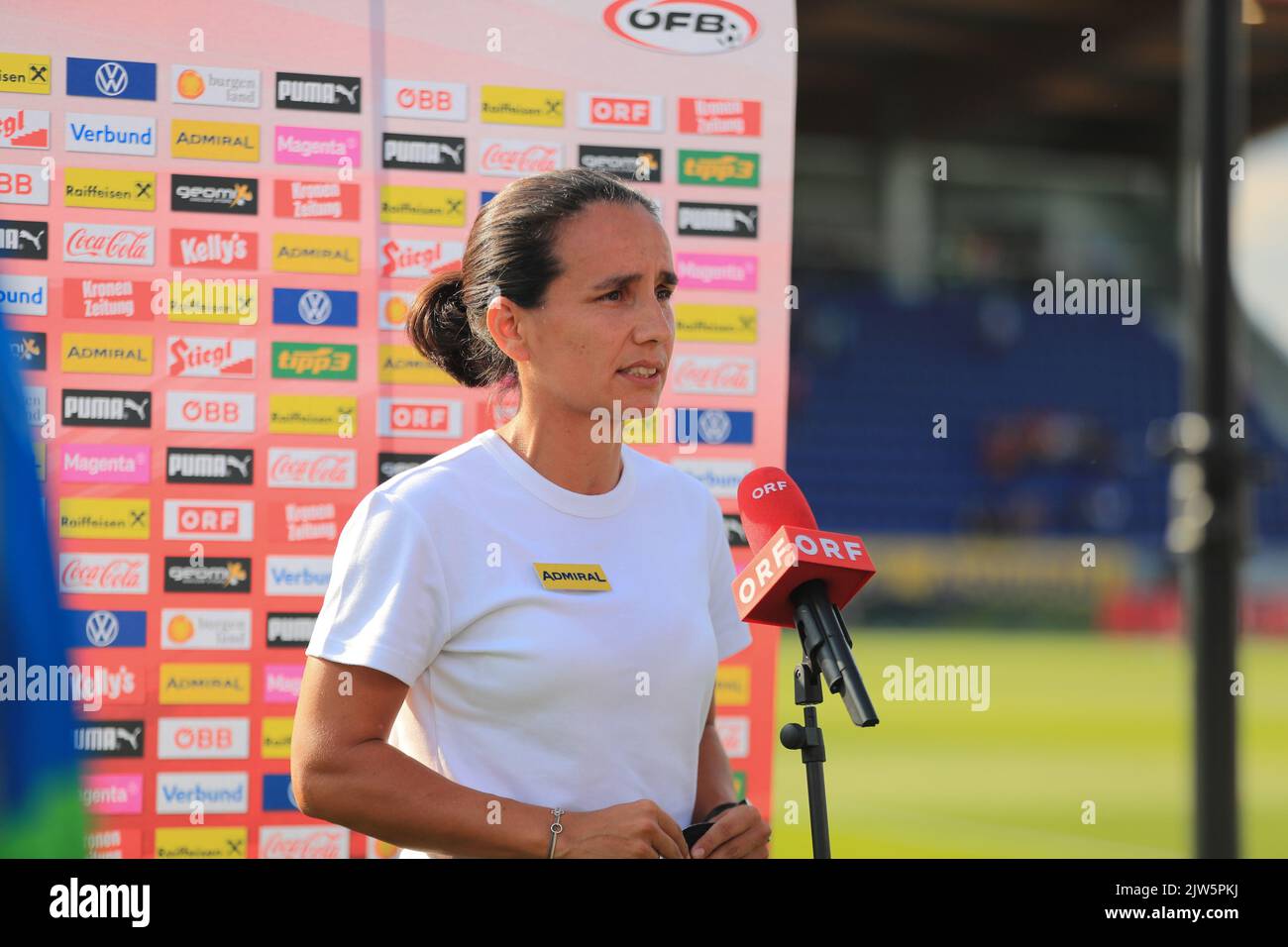 September 3, 2022: Irene Fuhrmann (Austria) at the FIFA WWC qualifying ...
