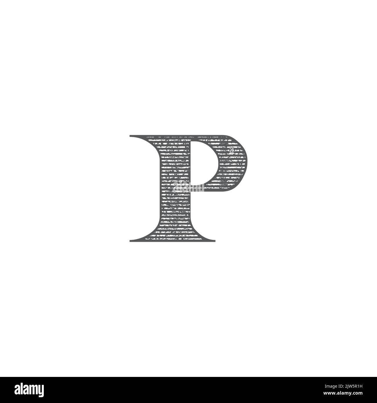P, PP, Abstract initial monogram letter alphabet logo design Stock ...