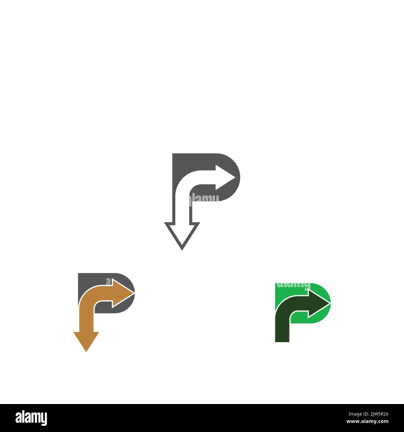 P, PP, Abstract initial monogram letter alphabet logo design Stock ...