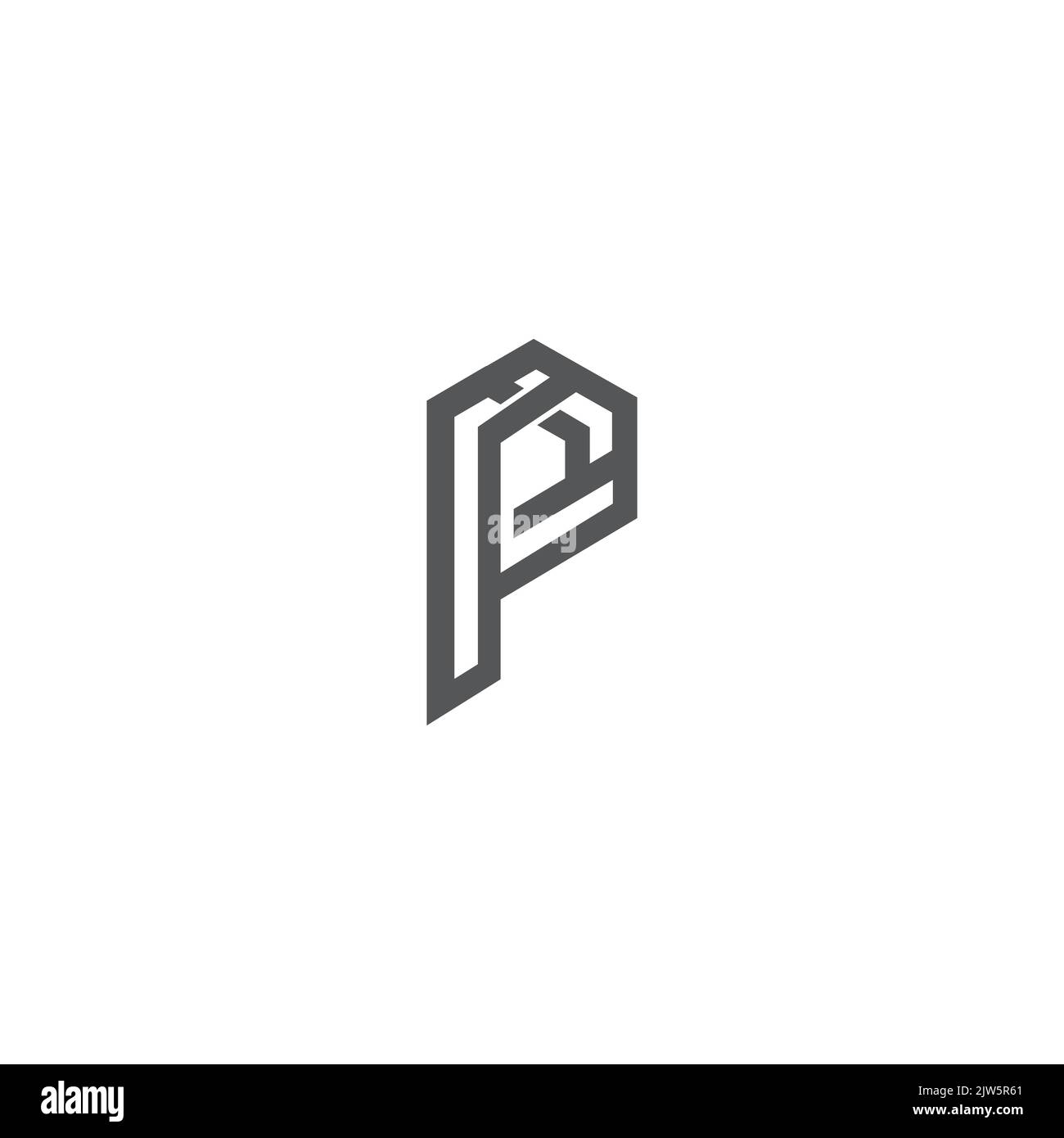 Letter pp logo Black and White Stock Photos & Images - Alamy