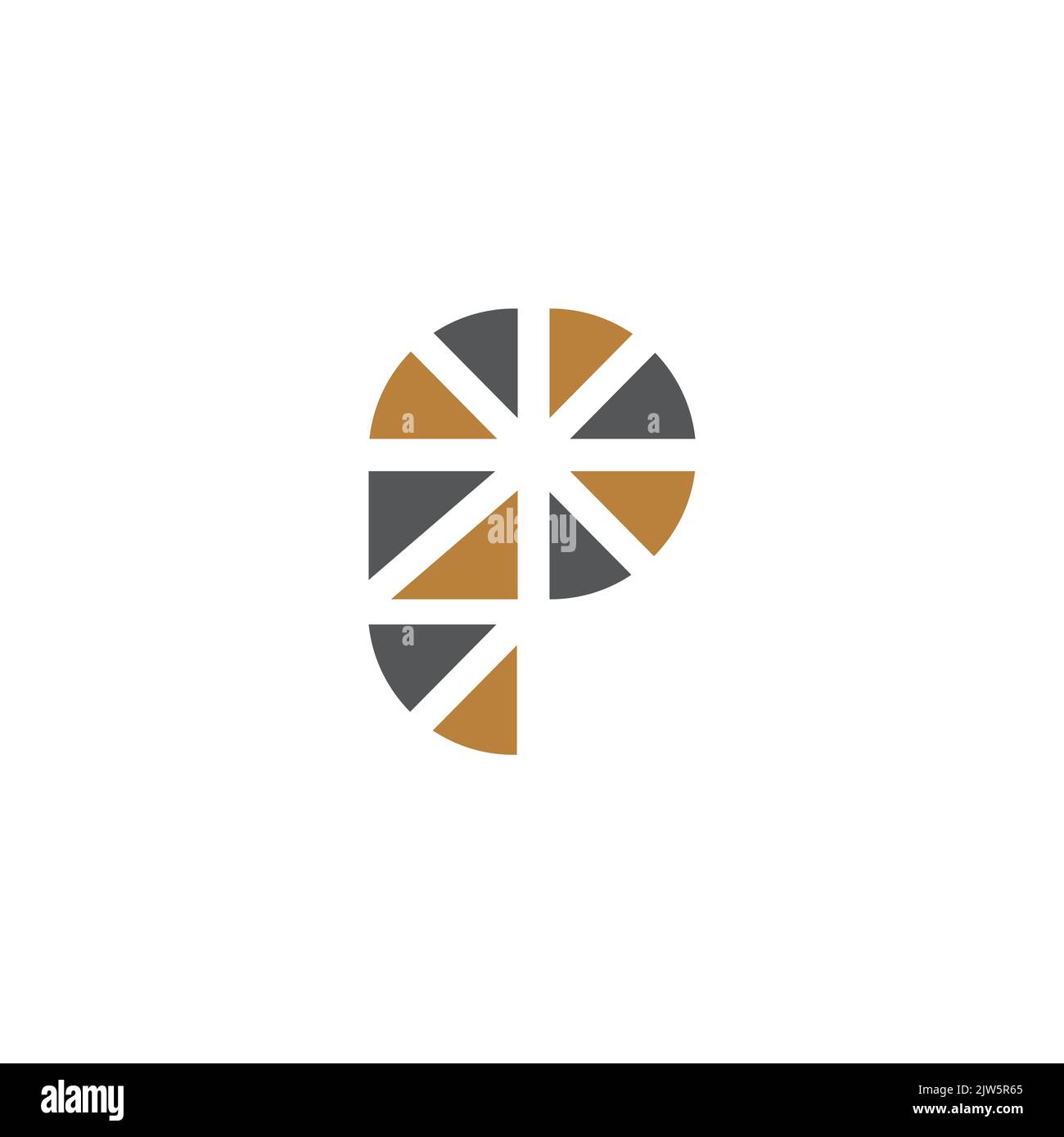 P, PP, Abstract initial monogram letter alphabet logo design Stock ...