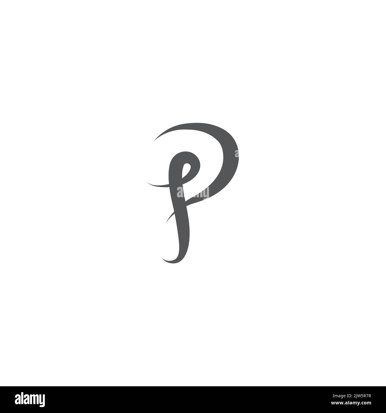 P, PP, Abstract initial monogram letter alphabet logo design Stock ...