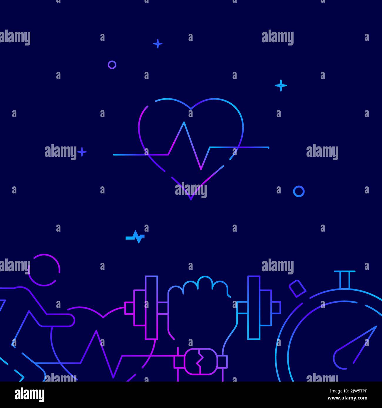 Abstract button heart pulse Stock Vector Images - Alamy