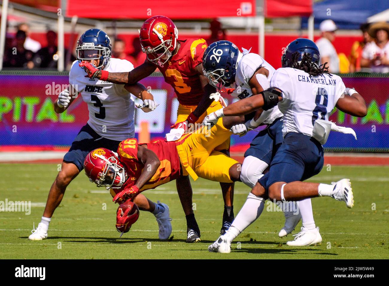 Los Angeles, CA. 3rd Sep, 2022. USC Trojans wide receiver Tahj ...