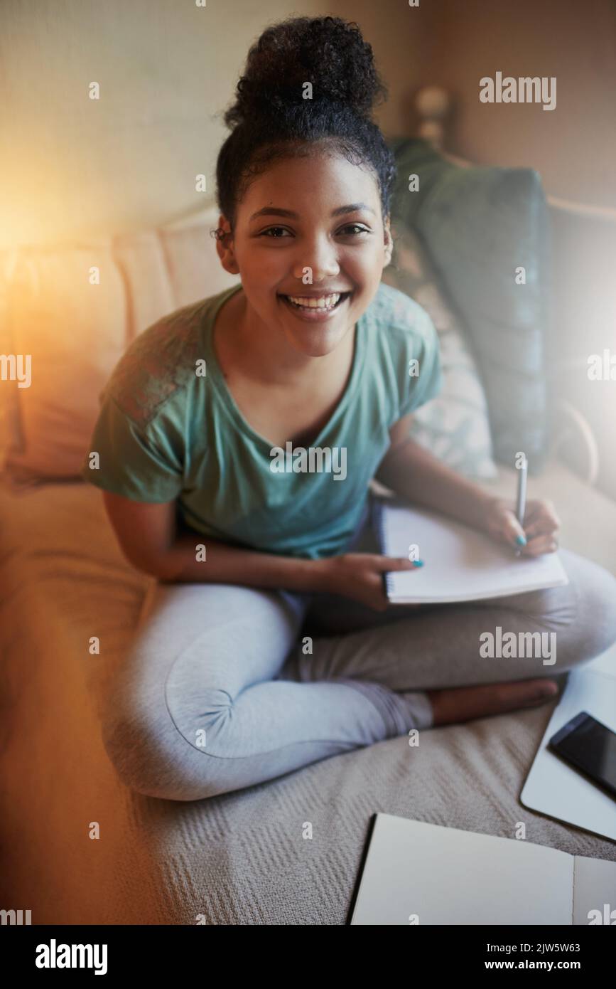 College student book bed hi-res stock photography and images - Alamy