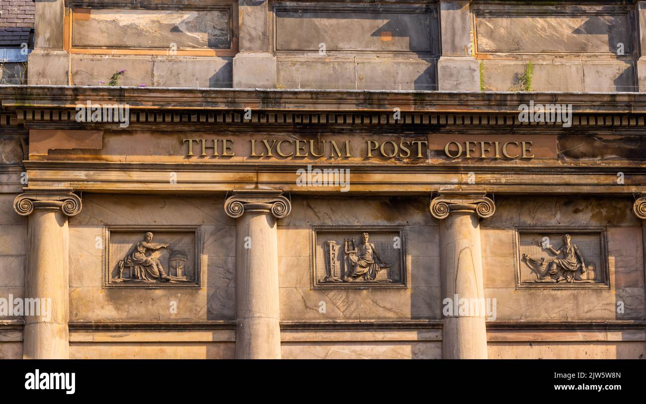 The former Lyceum Post Office in Liverpool Stock Photo - Alamy
