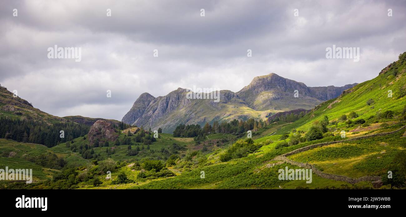 Amazing landscape and nature of Lake District National Park Stock Photo ...