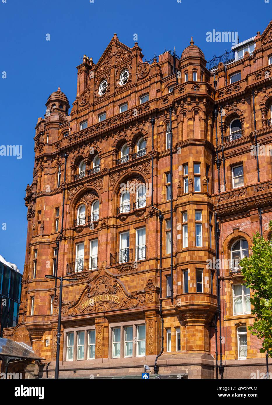 Manchester midland aerial hi-res stock photography and images - Alamy