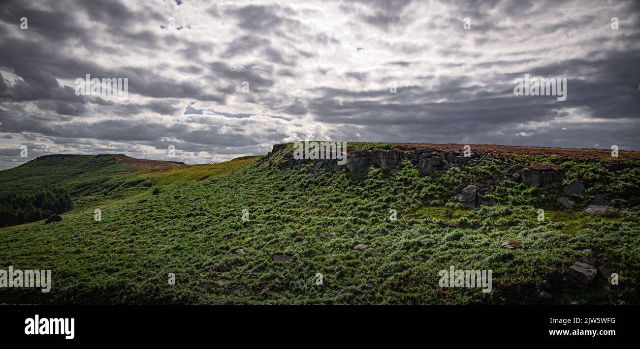 Amazing landscape and nature of Peak district National Park Stock Photo ...