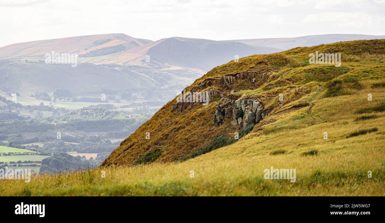 Amazing landscape and nature of Peak district National Park Stock Photo ...