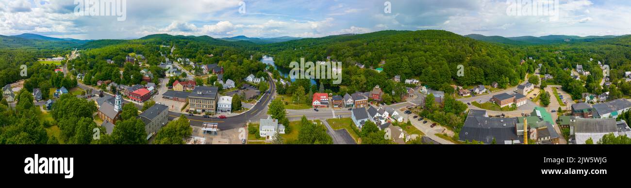 Ashland historic town center aerial hi-res stock photography and images ...