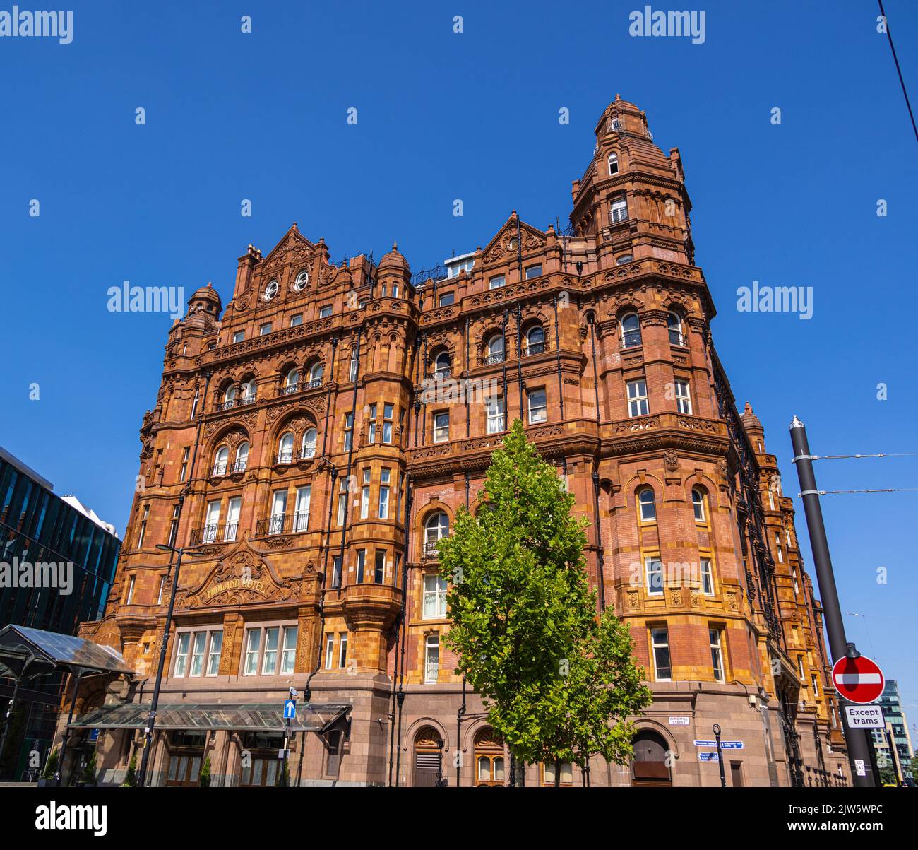 Manchester midland aerial hi-res stock photography and images - Alamy