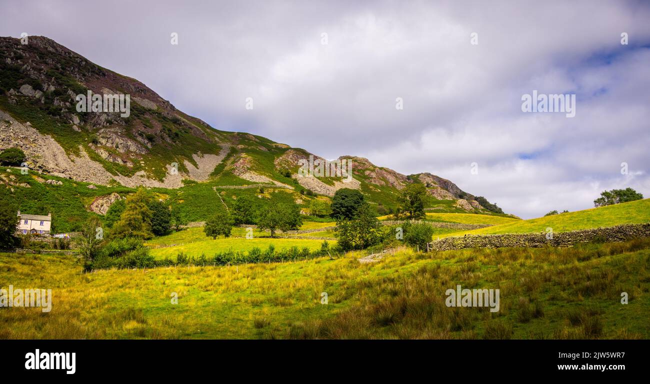 Amazing landscape and nature of Lake District National Park Stock Photo ...