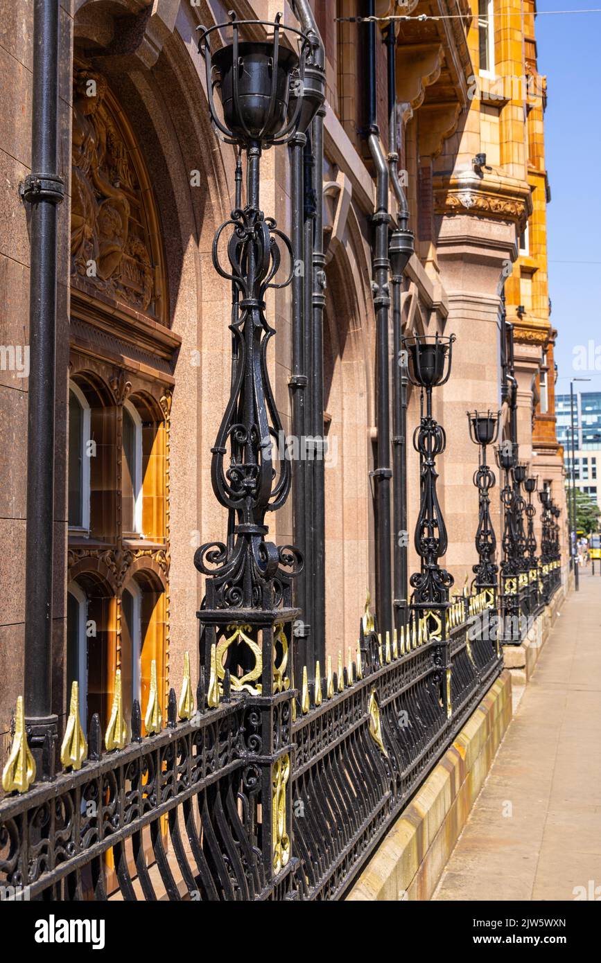 Famous old building in Manchester - The Midland Hotel Stock Photo - Alamy