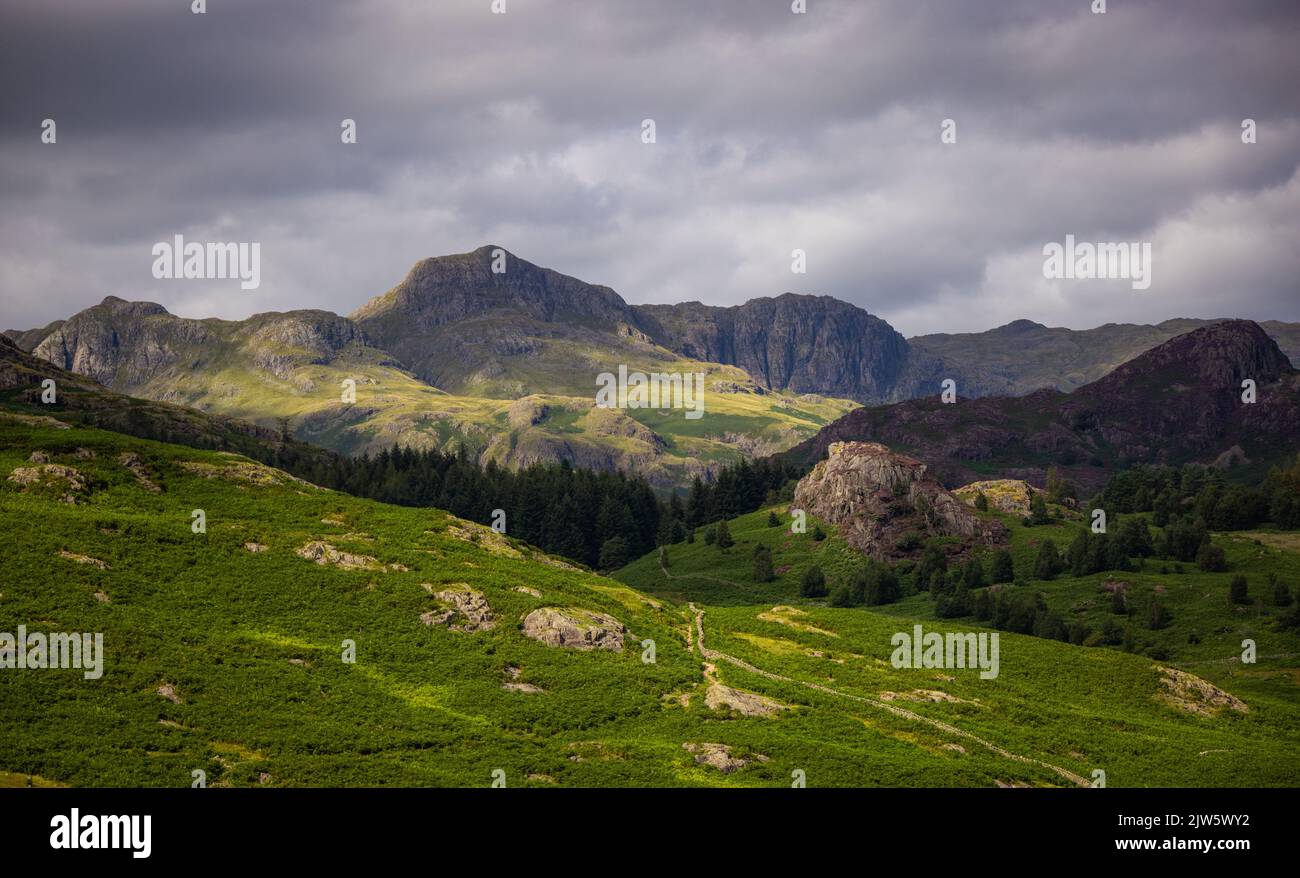 Amazing landscape and nature of Lake District National Park Stock Photo ...
