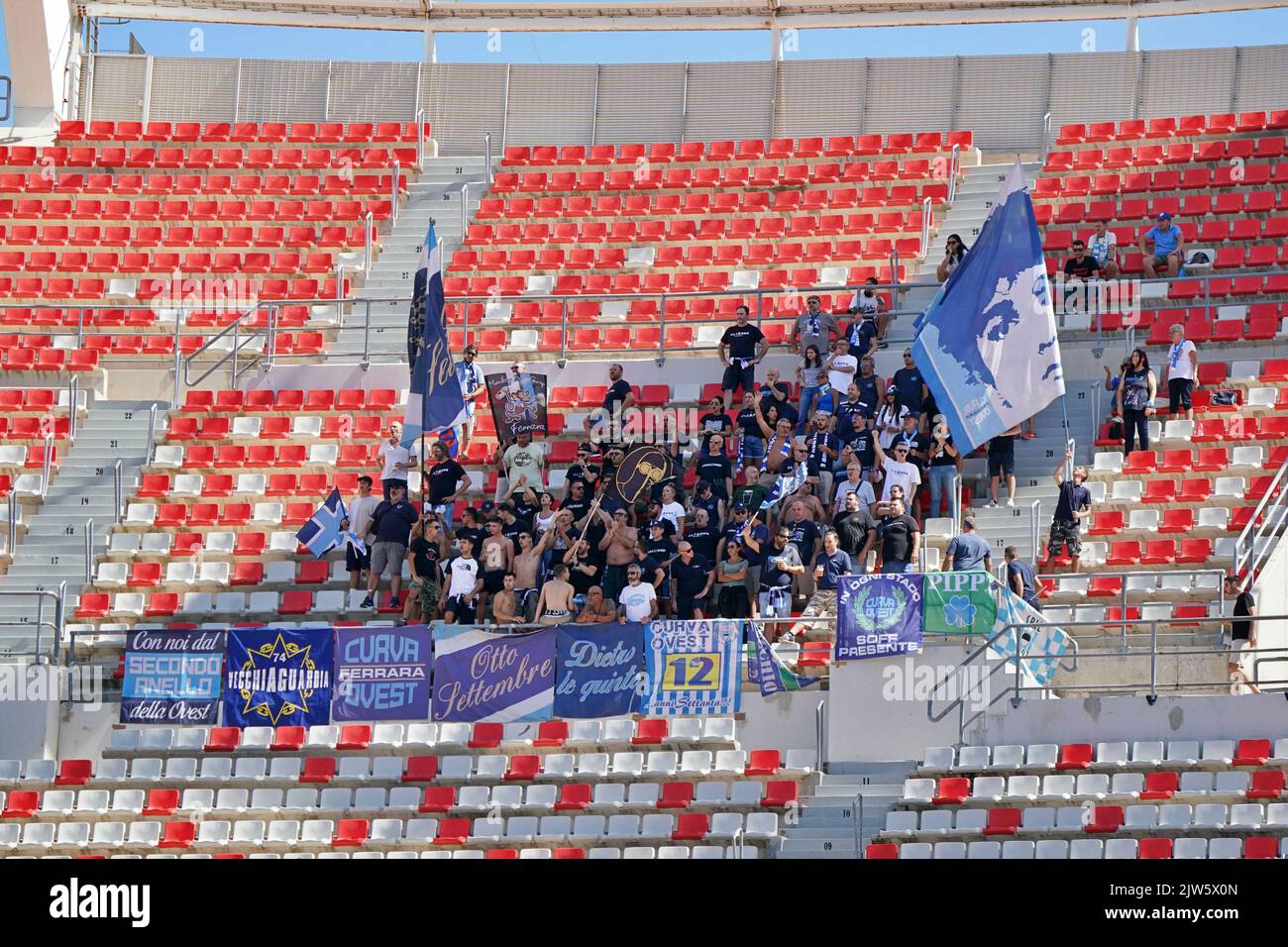 Spal Ferrara Supporters during the Italian soccer Serie B match SSC ...