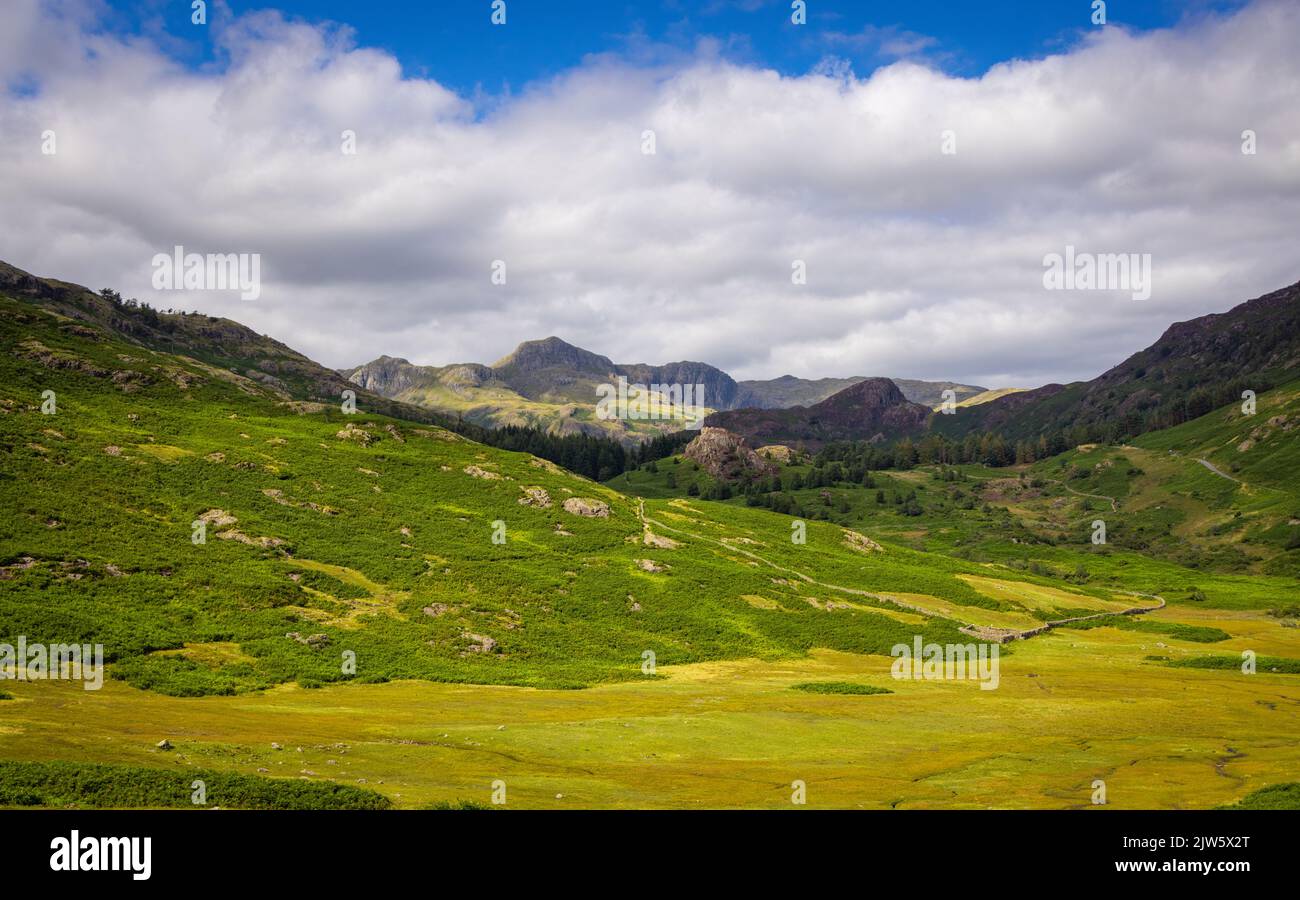 Amazing landscape and nature of Lake District National Park Stock Photo ...