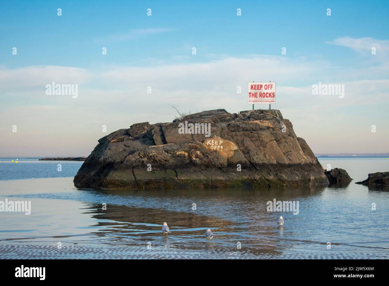 This was taken at Rye Beach in Rye, New York Stock Photo - Alamy