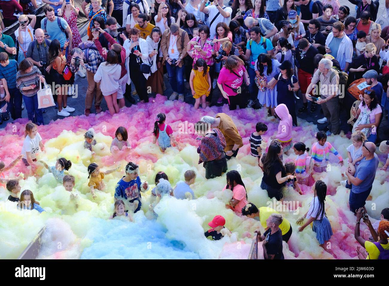 London, UK, 3rd September, 2022. Artist Stephanie Luning presents ...