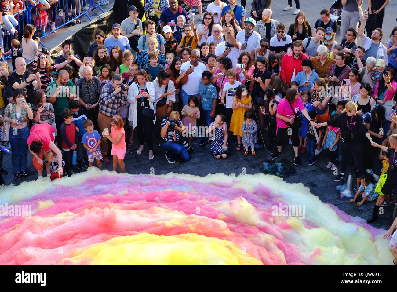 London, UK, 3rd September, 2022. Artist Stephanie Luning presents ...