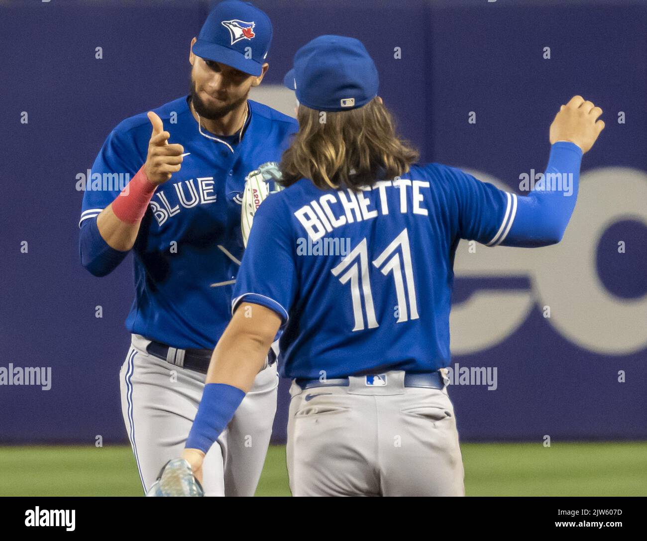 Pittsburgh, United States. 03rd Sep, 2022. Toronto Blue Jays relief ...