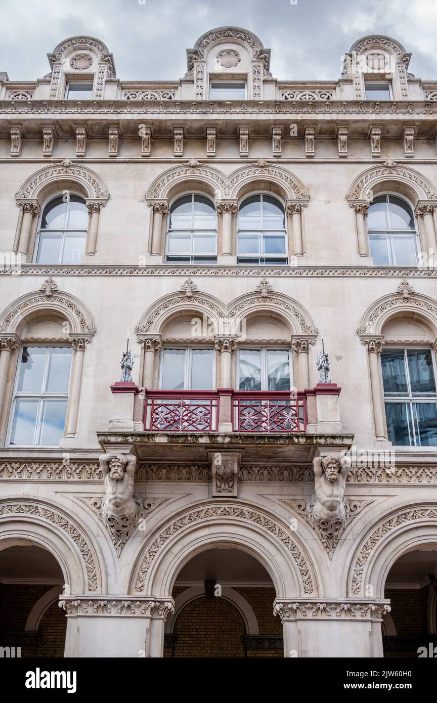 London, UK - August 21, 2022: Landmark architecture on London's High ...