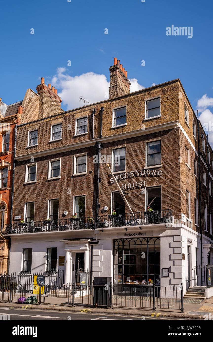 London swedenborg house hi-res stock photography and images - Alamy