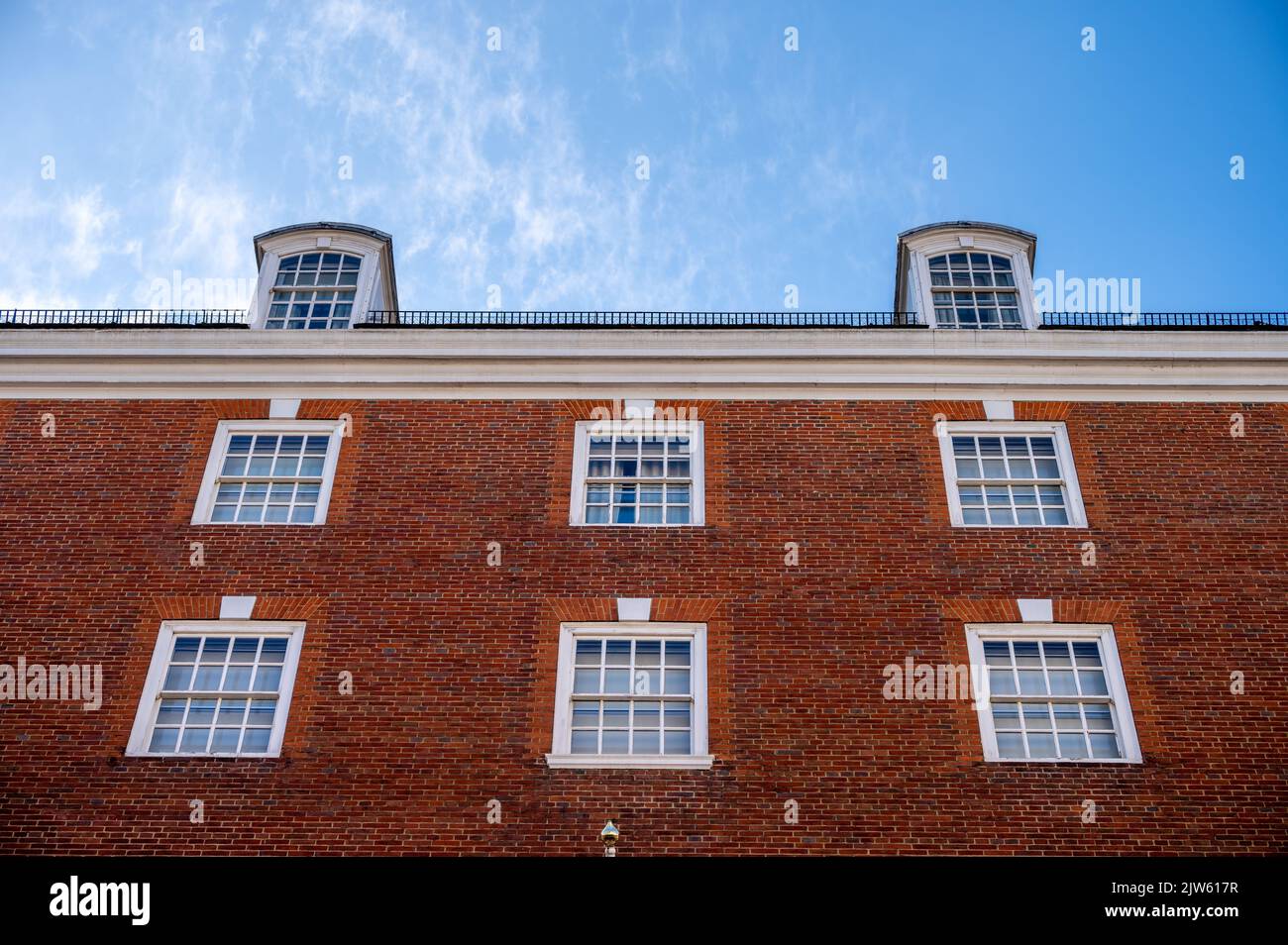 Traditional brick architecture of buildings in London, the UK's grand ...
