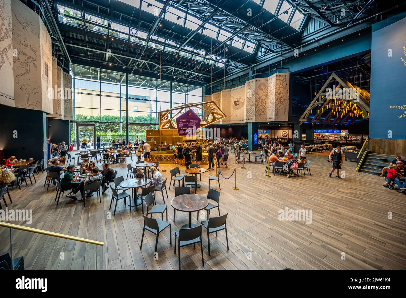 Leavesden, UK - August 23, 2022: Exhibits inside the Making of Harry ...