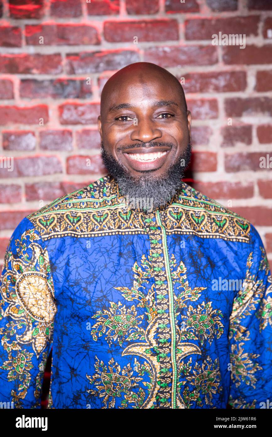 Peter Lentini attends Ankara Fest: African Fashion and Music Festival ...